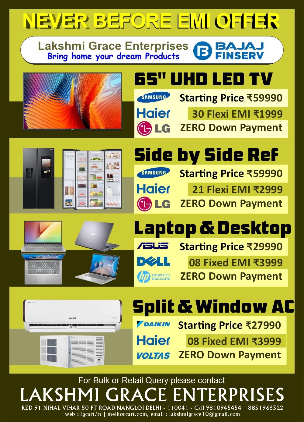 Welcome to MelhorCart.com a unit of Lakshmi Grace Enterprises